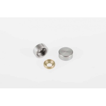 Cache Vis en inox pour miroir - Tendance Miroir